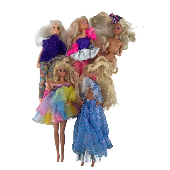 Mattel | Toys | Vintage 98s Mattel Barbie Others Jem The Holograms Roxy ...